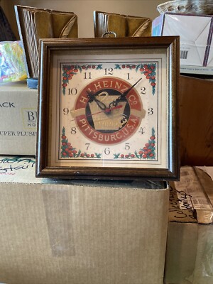 H.J. Heinz collectable antique clock vintage | eBay