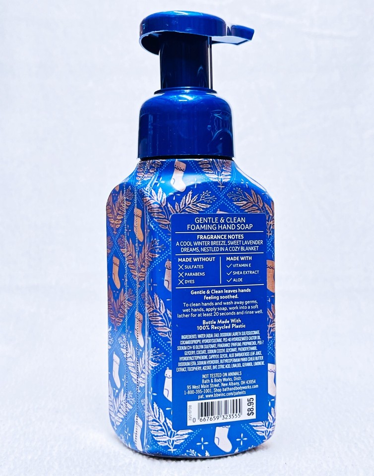 3 Bath & Body Works TO ALL A GOODNIGHT Gentle Foaming Hand Soap 8.75 oz ...