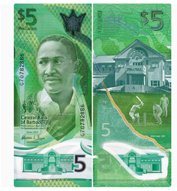 2022 Barbados 5 Dollars P-81 Polymer UNC NEW Banknote | eBay