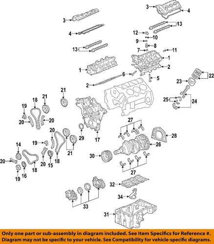 GM OEM-Engine Timing Chain Guide 12597417 | eBay