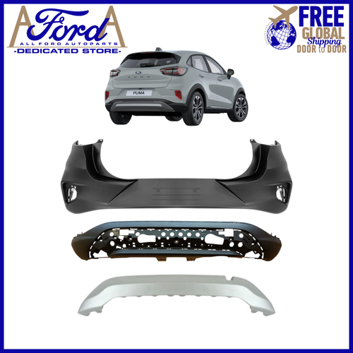 FOR FORD PUMA 2019 2020 2021 2022 2023 2024 REAR BUMPER KIT W/O ...