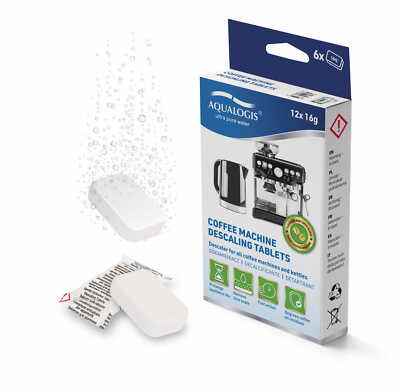 12 DESCALING DESCALER TABLETS FOR TASSIMO BOSCH T-DISC COFFEE MACHINES ...