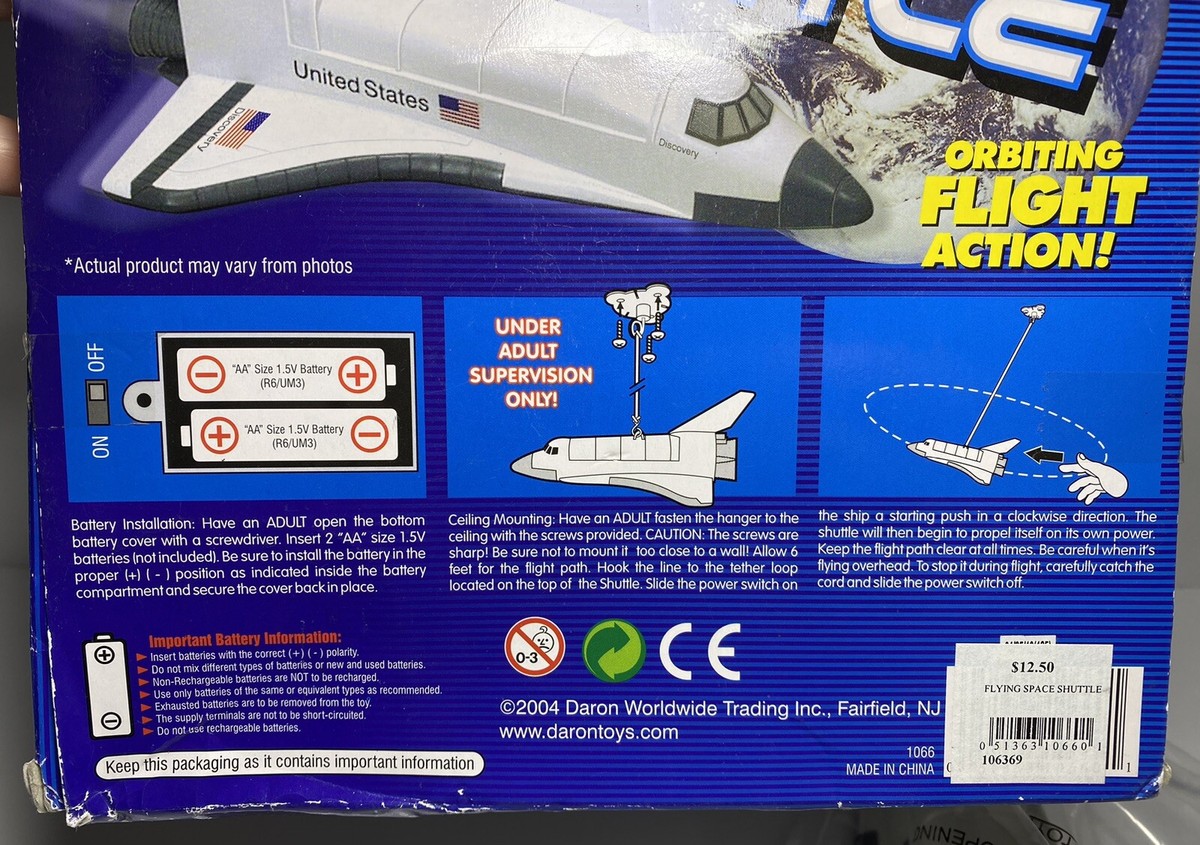 Space Shuttle Plastic Covering