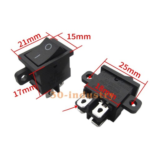 QTY:2 Button Start Switch RS601D Power Switch 4 feet with Fixing Hole | eBay