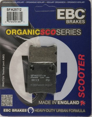 EBC SFA257/2 Brake Pads SFA257/2 Organic | eBay
