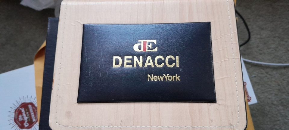 Denacci watch with instructions and worn out box | eBay