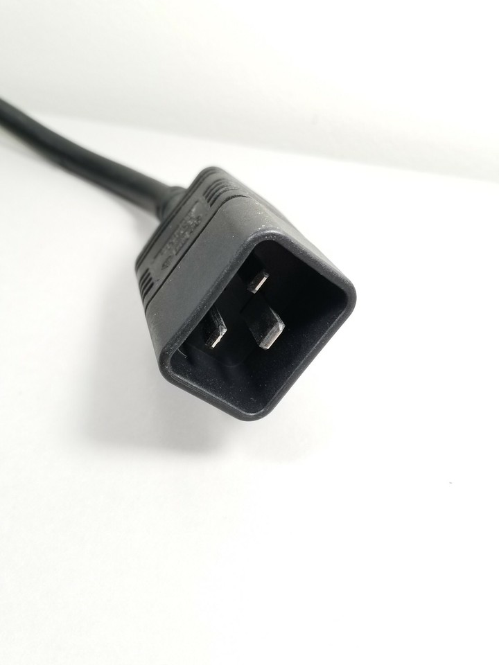 Volex vac20S 16A-250V E62405Sp Server Extension Power Cable 24 inches ...
