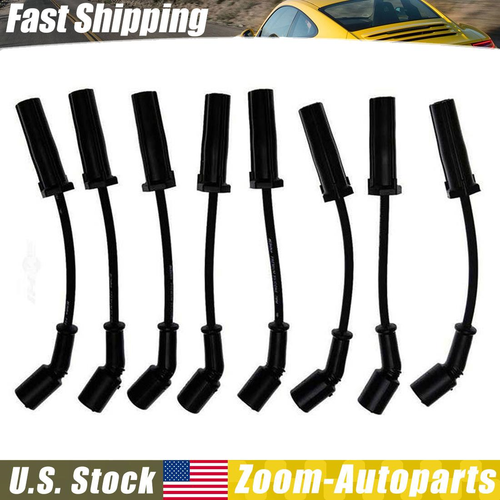 9748UU AC Delco Set of 8 Spark Plug Wires New for Chevy Express Van ...