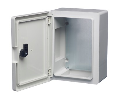 Insulated ABS Plastic Enclosures IP65 Lockable Hinged Box Waterproof ...