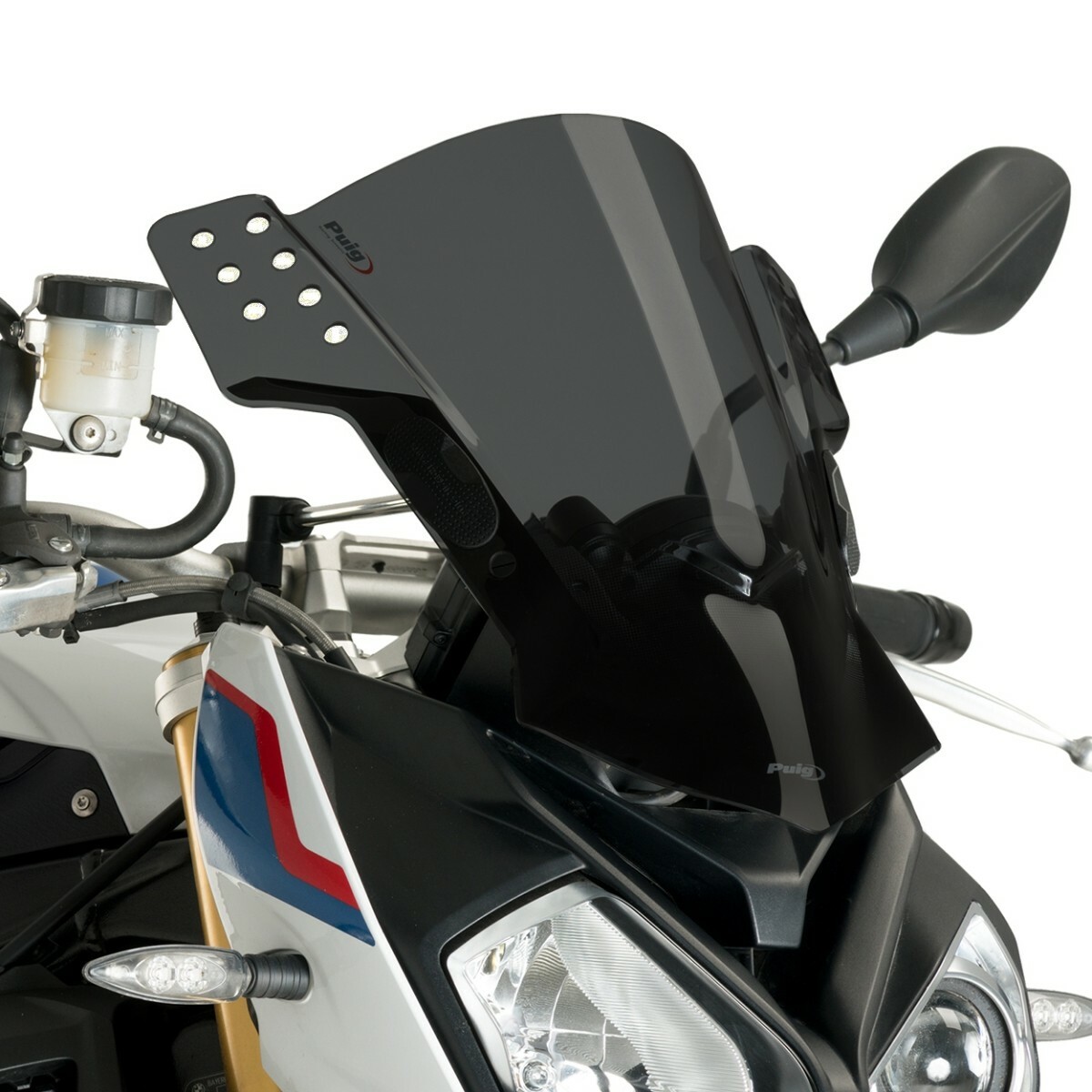 Windscreen Motorcycle Puig Clear Universal Motorcycle Windshield - 3 ...