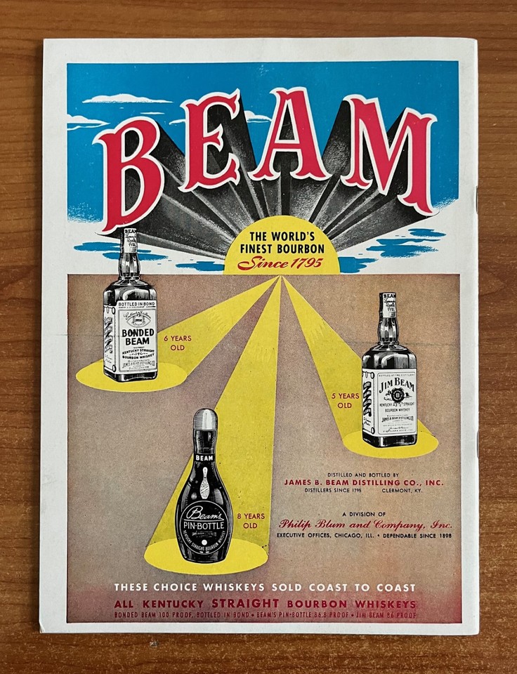 vintage 1947 BROOKLYN DODGERS @ CHICAGO ROCKETS AAFC AFL NFL FOOTBALL ...