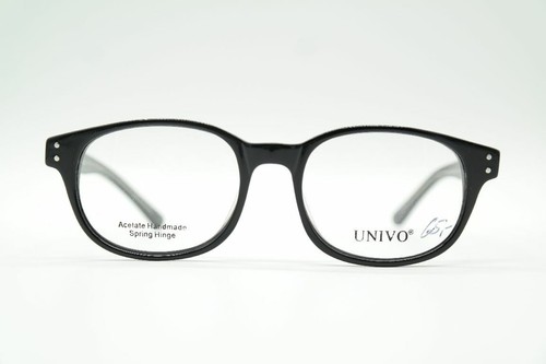 Univo 503 Black Oval Glasses Frames Eyeglasses New | eBay Australia
