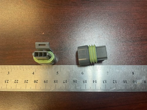 25-PCS 12162272 / 12162280 Delphi Metri-Pack 150.2 Gray 3 Way Sealed ...