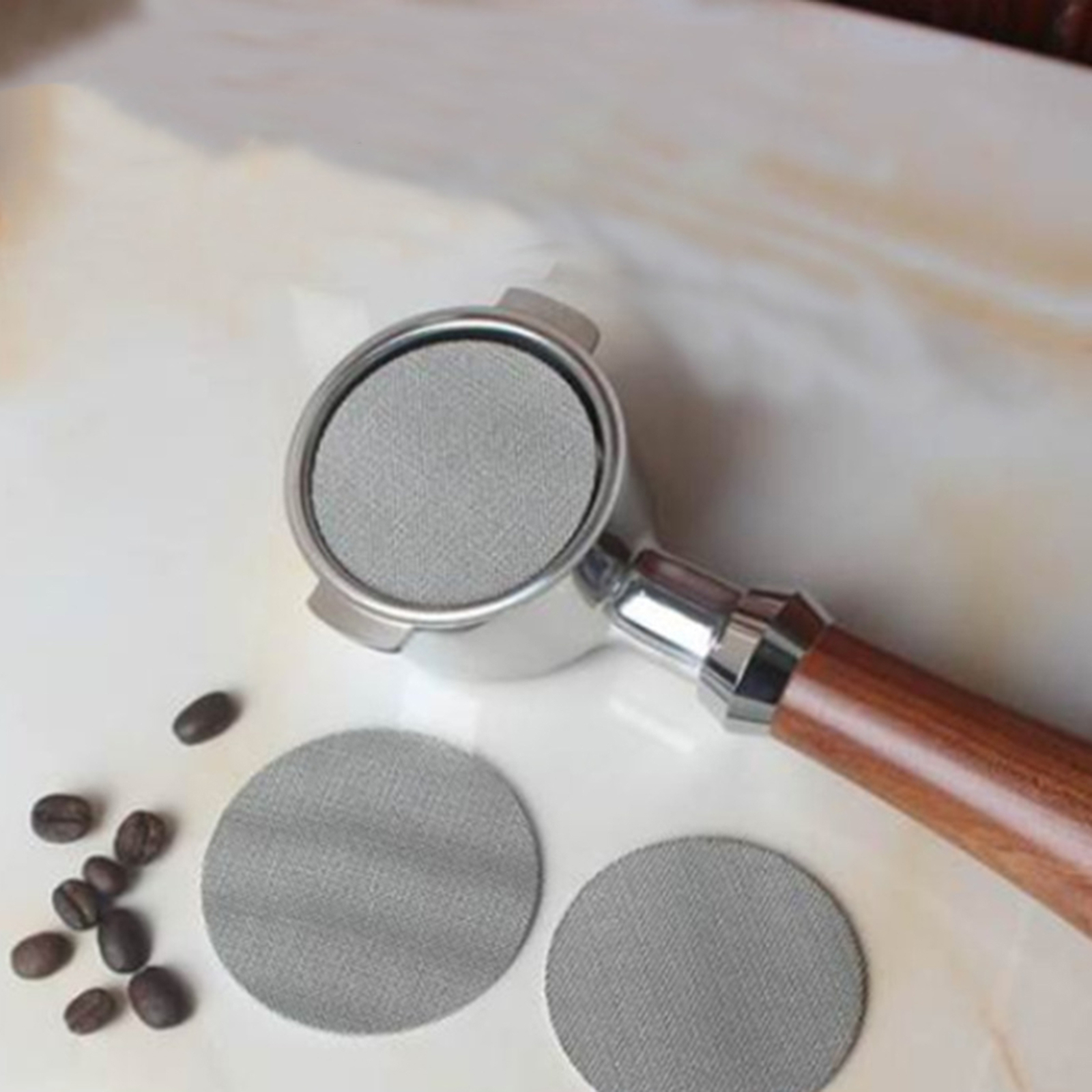 51mm/58mm Portafilter Screen Anti-corrosion Multi-layer Good Filtration ...