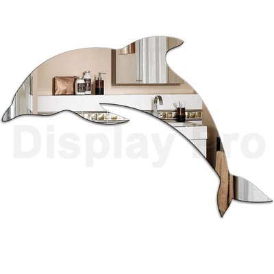 Dolphin Acrylic Mirror - Home Bathroom Bedroom Childrens Wall Decor ...