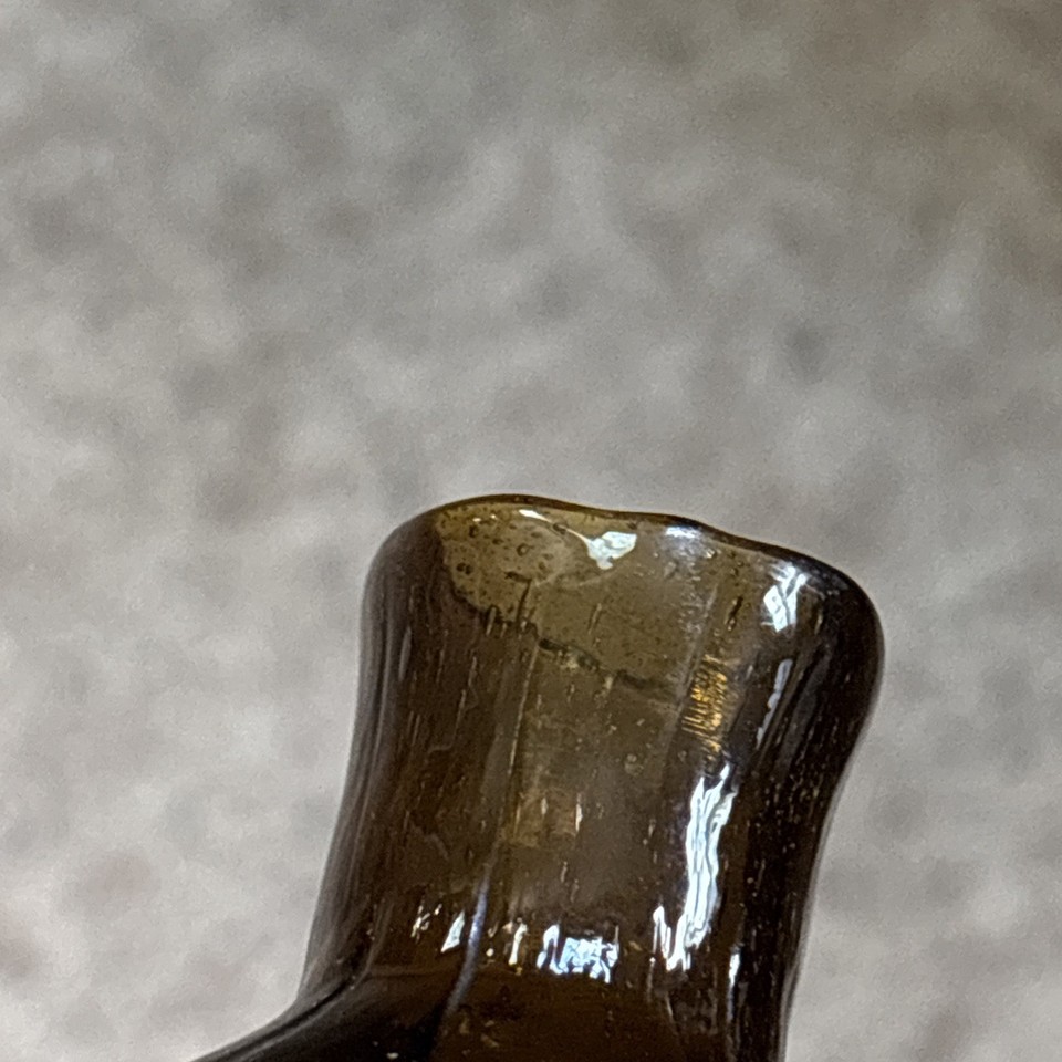 Antique Stoddard Amber Flask With Eagle | eBay