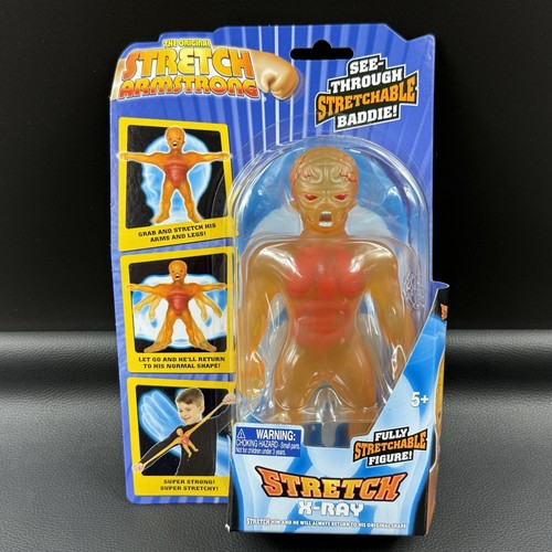 Stretch Armstrong X-Ray See Through Baddie 7 Inch Action Figure Hasbro ...