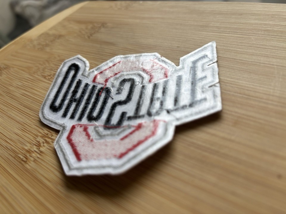 The Ohio State Buckeyes Iron on Patch Great For Hats & Jackets Free ...
