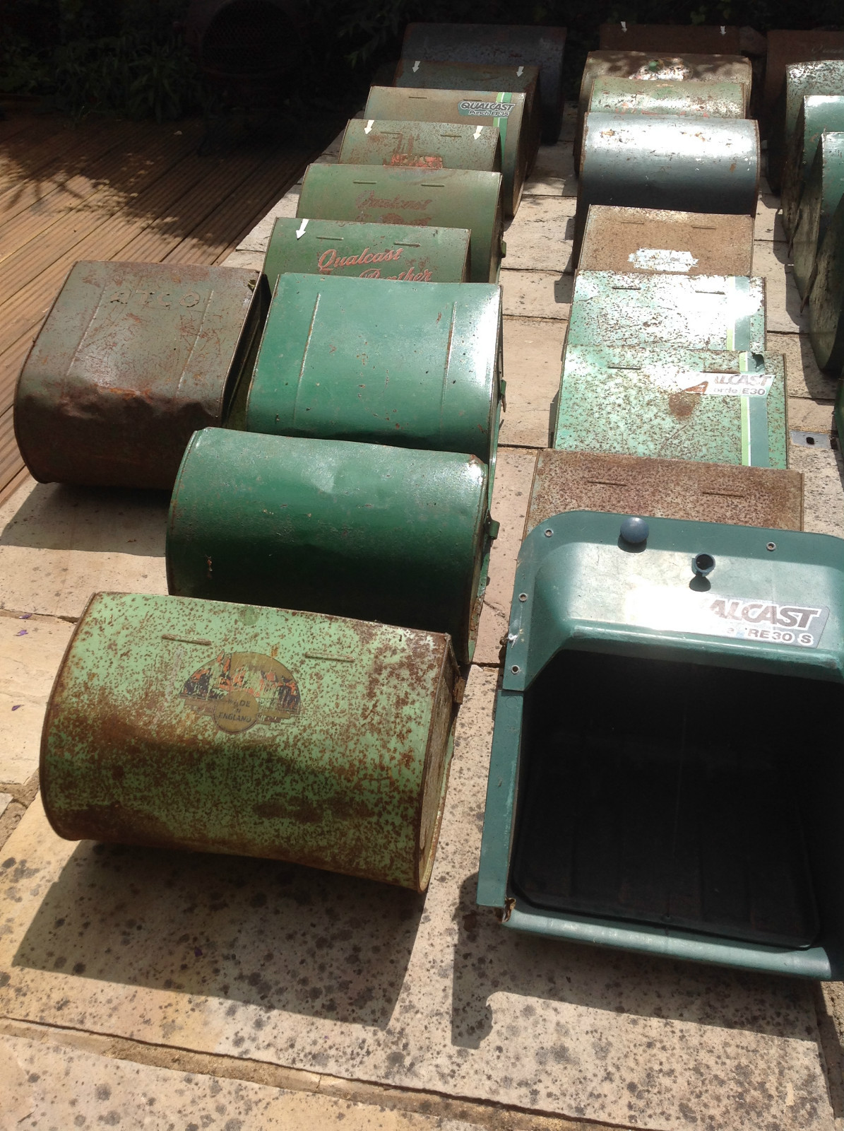 Suffolk Punch Qualcast Grass Box For Atco Colt Panther Lawnmower | eBay