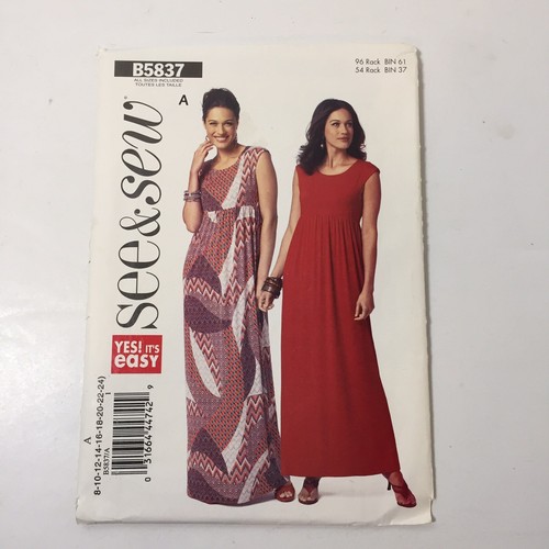 See & Sew 5837 Size 8-24 Misses' Miss Petite Dress | eBay