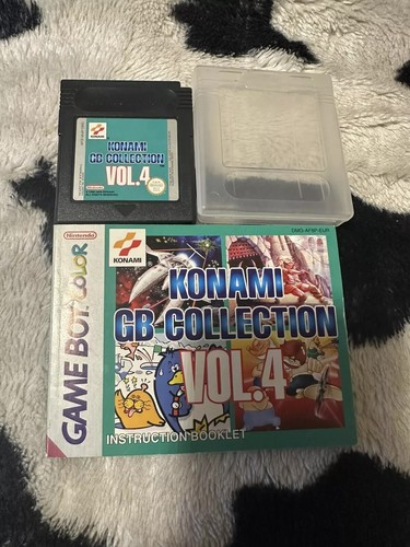 Jeu Nintendo Game Boy Gameboy Color Konami GB Collection Vol 4 A37 ...