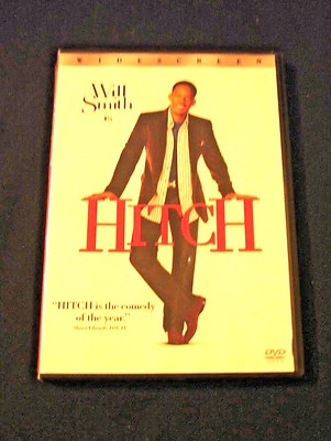 Hitch (2005 DVD Widescreen) Will Smith, Eva Mendes, Adam Arkin, Kevin ...