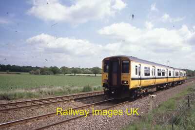 Railway Photo - Class 150 DMU 150201 Sprinter RR Yellow c1990 | eBay UK