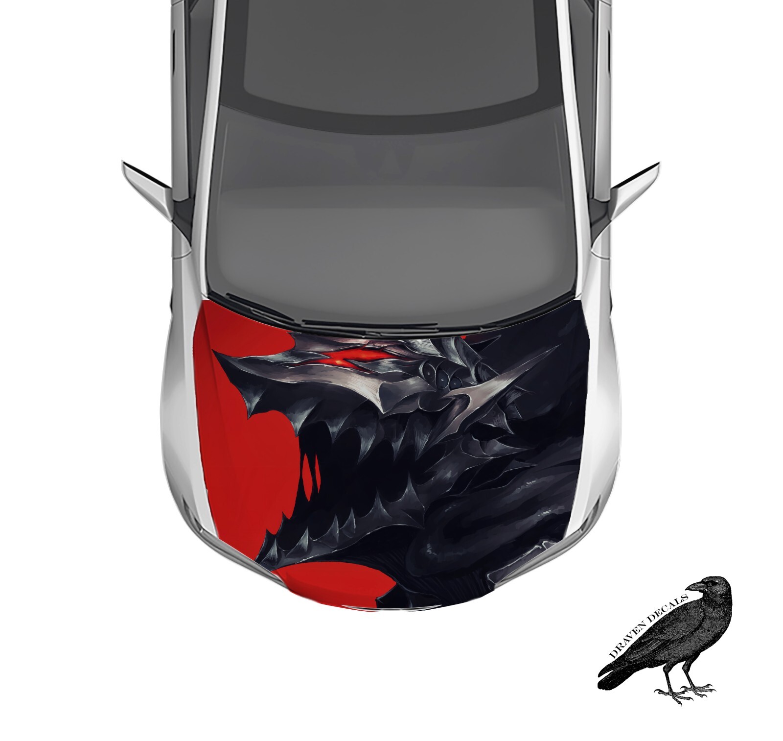 Guts Armor Berserk 03 Anime Hood Wrap Weatherproof Vinyl Car Decal 50 ...