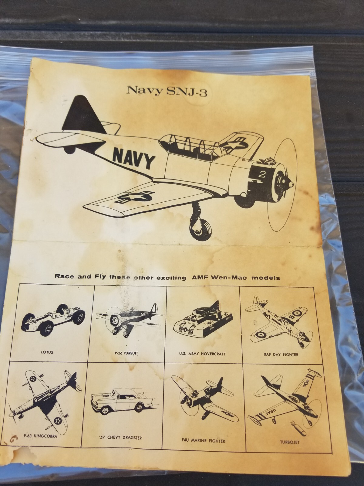 US Navy SNJ-3 Control Line Airplane | eBay