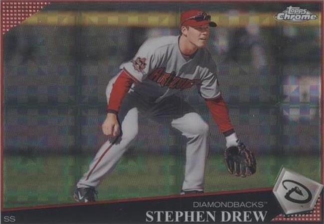 2009 Topps Chrome - Stephen Drew #12 X-Fractor for sale online | eBay
