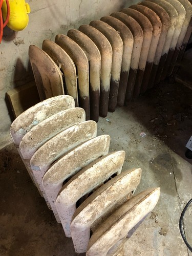 3 Cast Iron Home Radiators, Used, Varied sizes, Good condition, Local ...