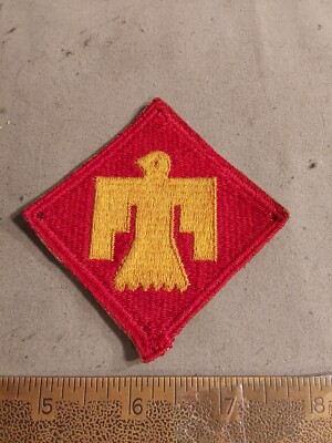 WWII US Army 45th Infantry Division Patch Thunderbird | eBay