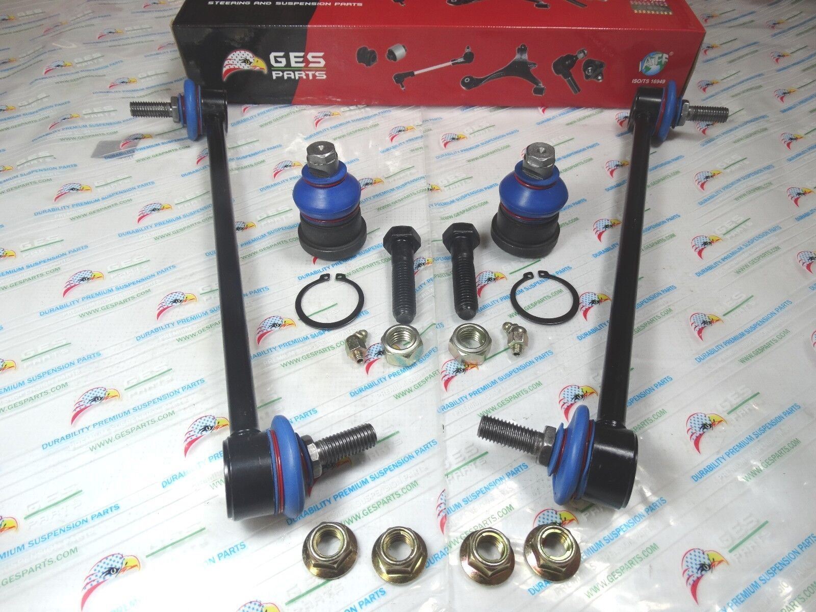 4 Front Lower Ball Joint Sway Bar Link For Caravan Town Country K7257 ...