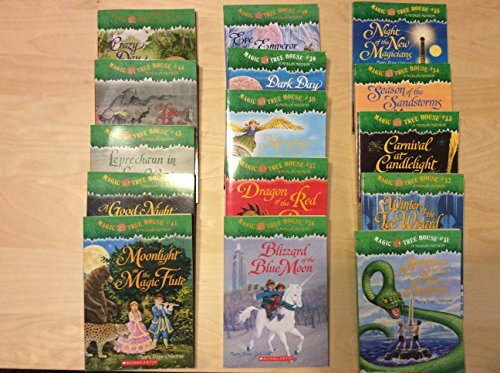Magic Tree House Merlin Missions Collections 17 Books Set (Books29-45 ...