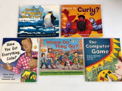 Lot of 5 Rigby Literacy Level 6 Readers Leveled 1st Grade Homeschool ...