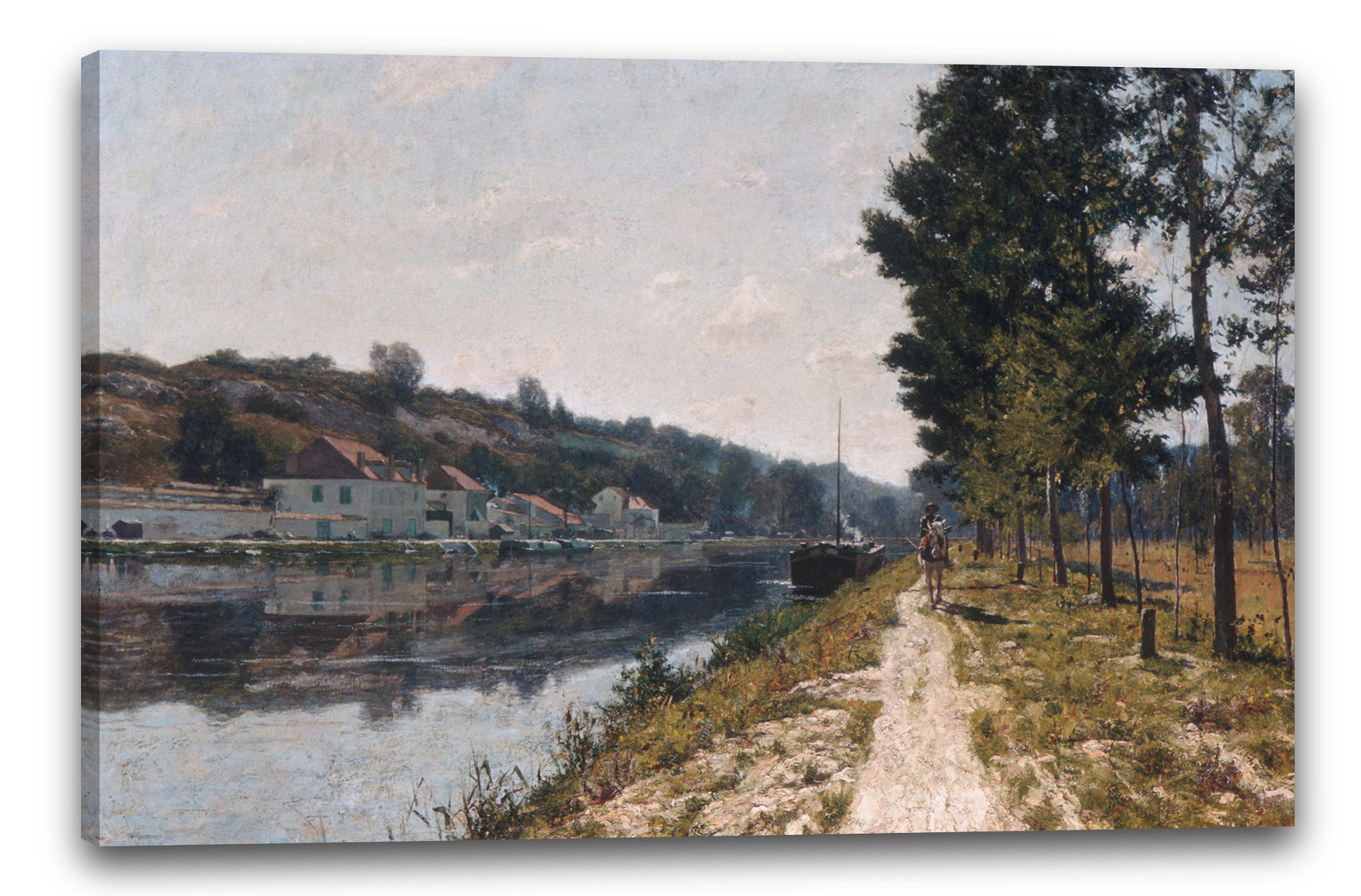 Kunstdruck William Lamb Picknell - Ufer des Loing | eBay