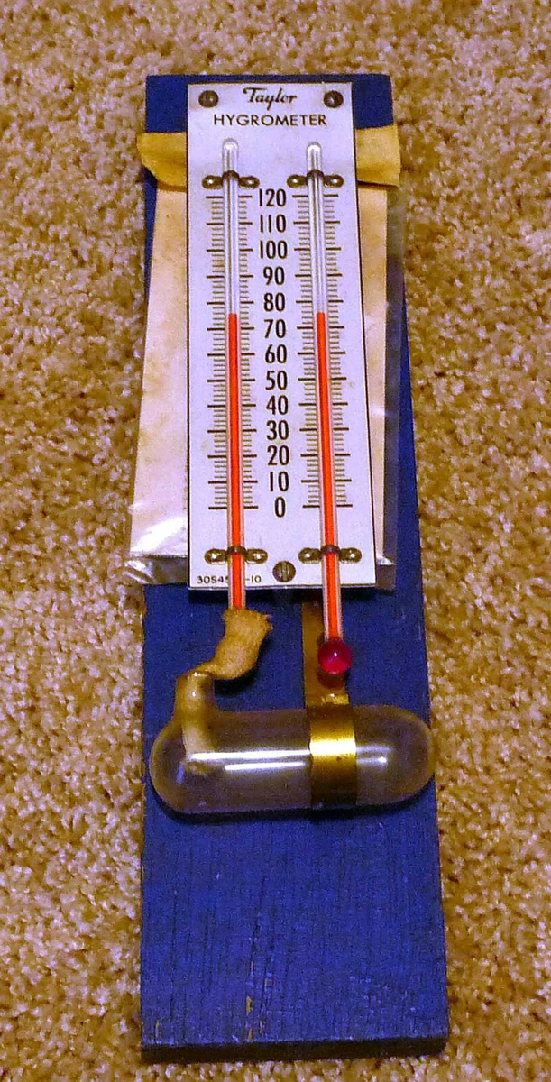 Wet And Dry Bulb Thermometer Diagram