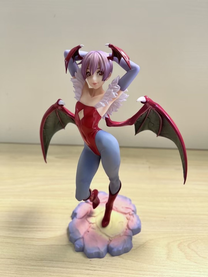 Darkstalkers Sexy Felicia Cat Girls Figure Lilith Vampaia Morrigan ...