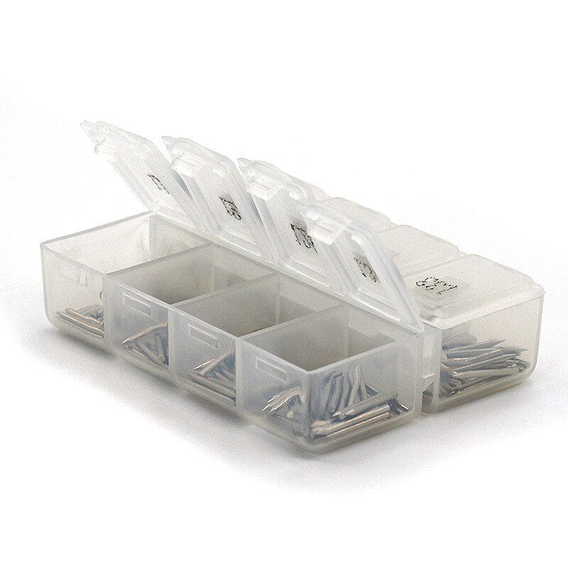 240 pcs Piano Center Pins box container for Piano Repair 30pcs per Size ...