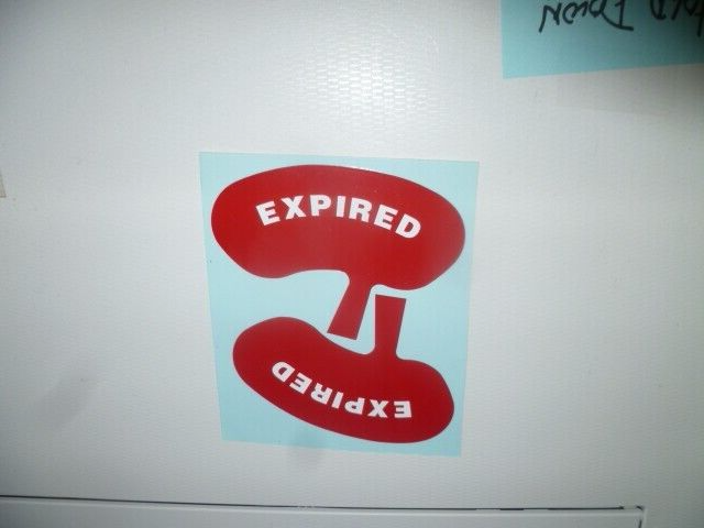 Decal / Sticker For Park -O- Meter Time Expired Flags | eBay