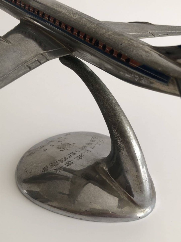Super Rare Original 1959 Kaoru Kanetaka Douglas DC-7C Airplane Model ...