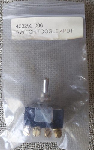 CARLING TECHNOLOGIES 400292-006 4PDT Toggle Switch. NSN 5930-01-484 ...