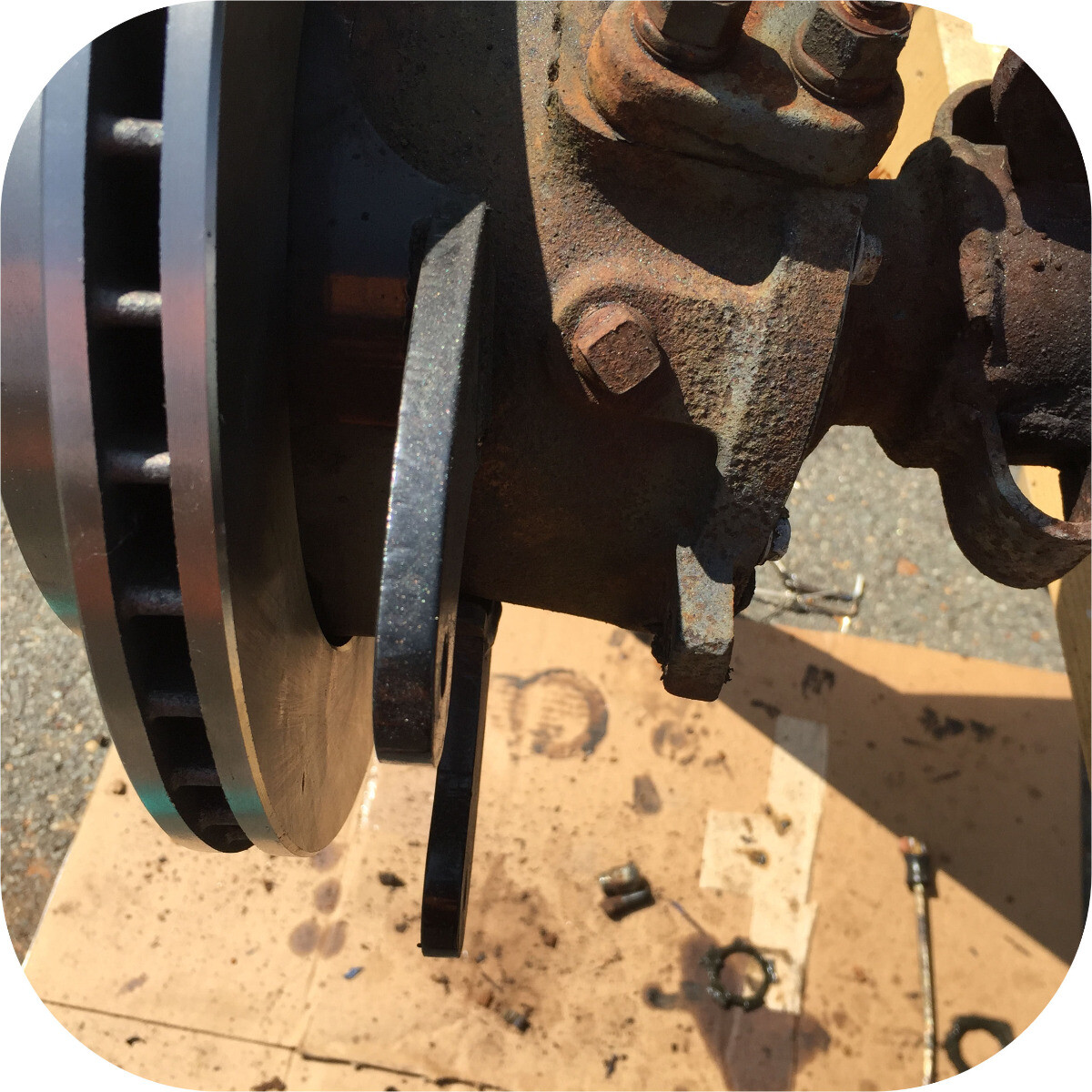 Front Disc Brake Conversion Kit for Toyota Land Cruiser 75+ NonUSA FJ40 ...