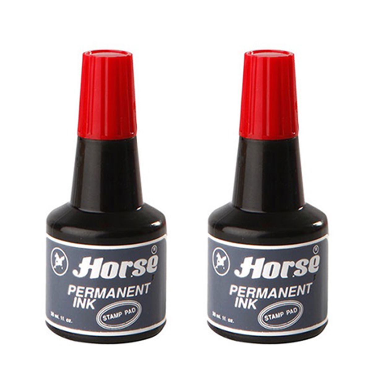 30cc Stamp pad refill ink waterproof type Permanent Red Black Blue | eBay