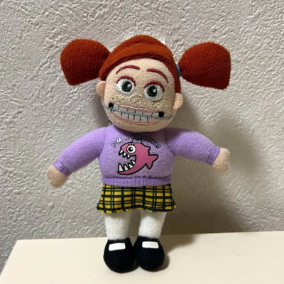 Finding Nemo Darla Plush toy Key Chain Badge Tokyo Disney Sea limited ...