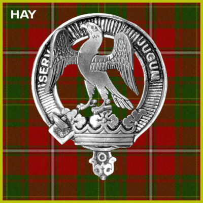 Hay Scottish Clan Badge, Pewter | eBay