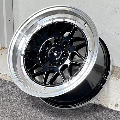(SET 4) 15" Wheels 15x8 4x100 / 4x114.3 +30 Fit Honda Civic CRX Prelude ...