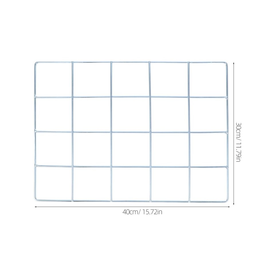 Metal Storage Basket Square Rack Grid Motorcycle Rear Extension Bike ...