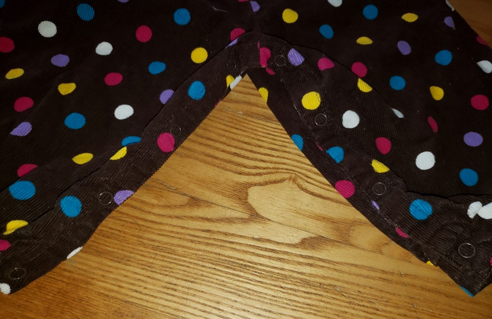 Bonnie Baby Girl 18 Mo Short Slv Romper Pink Owl Hearts Polka Dot Brown ...