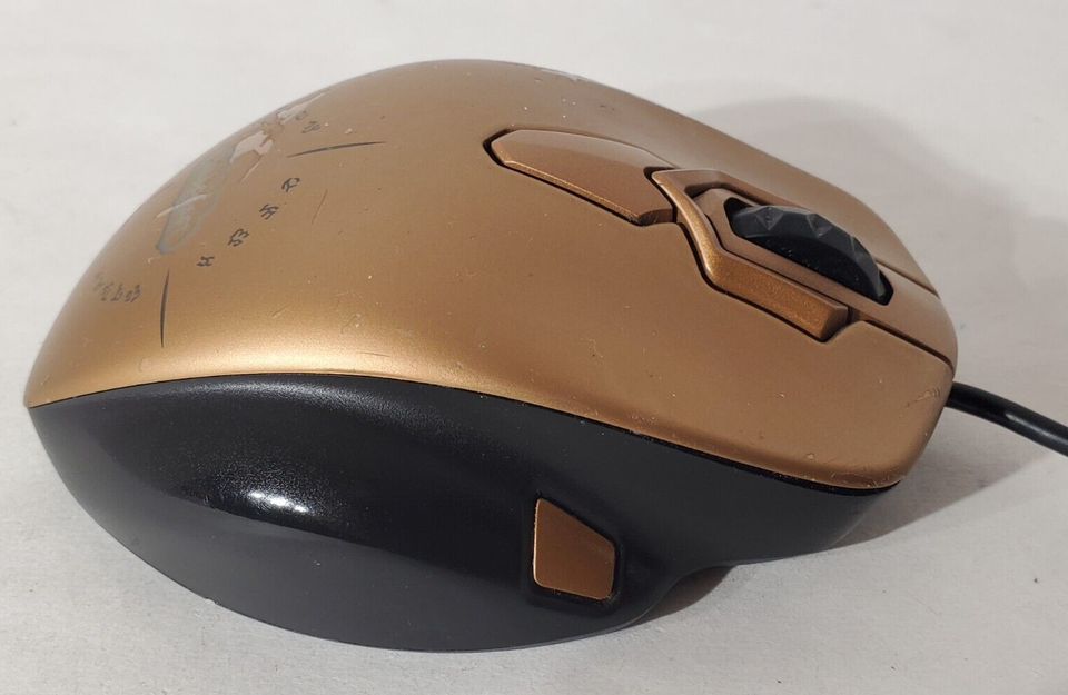 Steelseries World of Warcraft WOW Gaming Mouse Gold Edition - PARTS ...